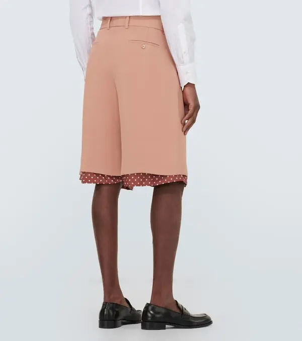 Amiri Layered High-rise Shorts