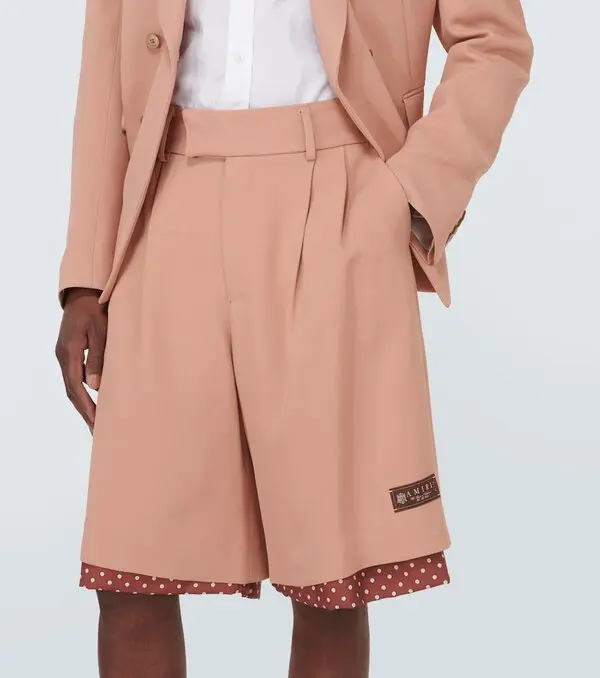 Amiri Layered High-rise Shorts