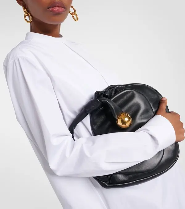 JIL SANDER Embroidered Cotton Poplin Blouse