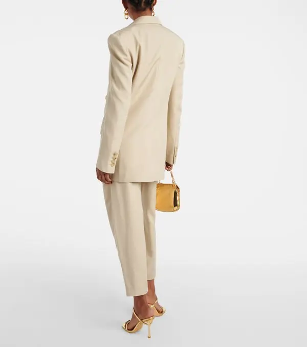 Stella McCartney Double-breasted Blazer - Beige