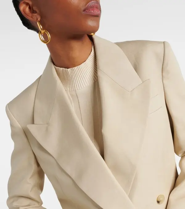 Stella McCartney Double-breasted Blazer - Beige