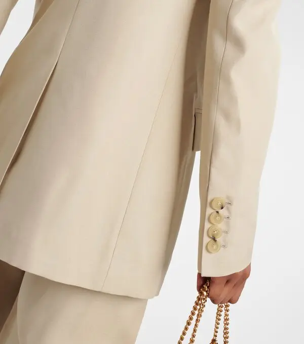 Stella McCartney Double-breasted Blazer - Beige