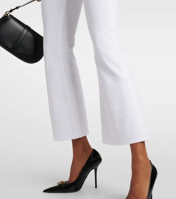 Versace Embellished Flared Jeans