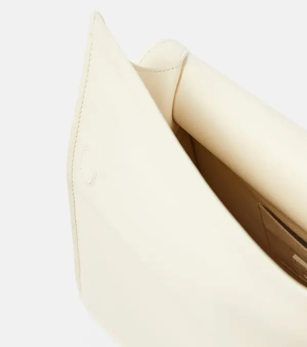 Jacquemus La Pochette Rond Carré Leather Clutch