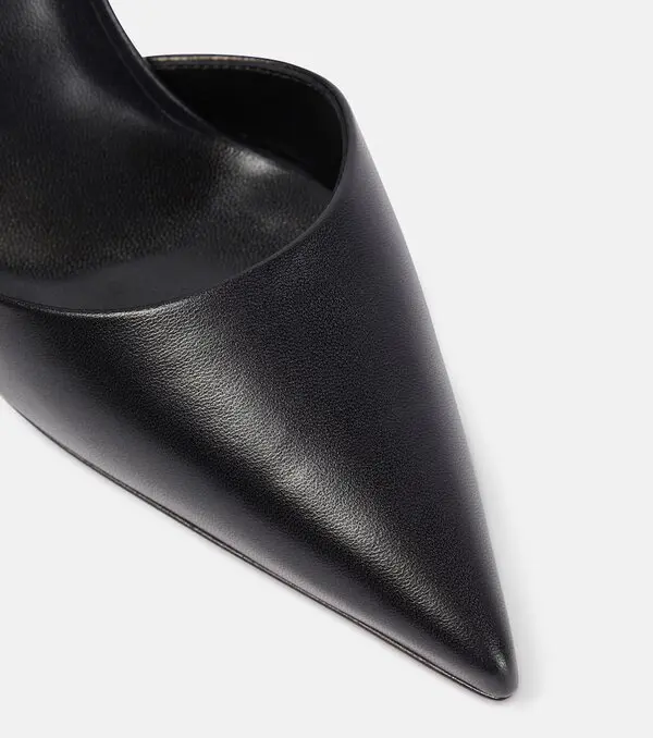 CHRISTIAN LOUBOUTIN Apostropha Leather Slingback Pumps