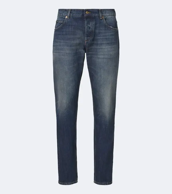 Dolce & Gabbana Straight Leg Jeans - Blue
