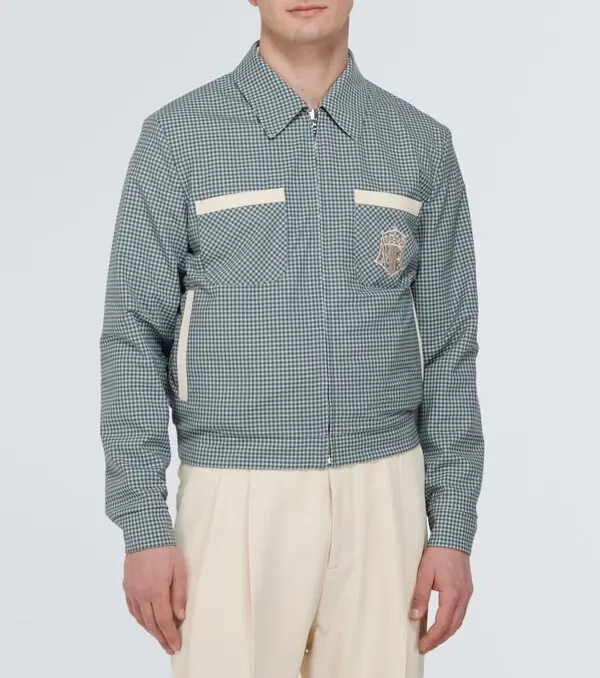 Amiri Reversible Checked Blouson