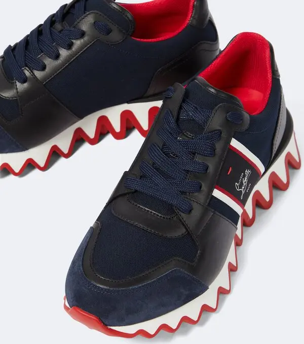 CHRISTIAN LOUBOUTIN Nastroshark Sneakers - Blue
