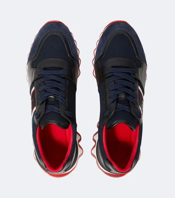 CHRISTIAN LOUBOUTIN Nastroshark Sneakers - Blue