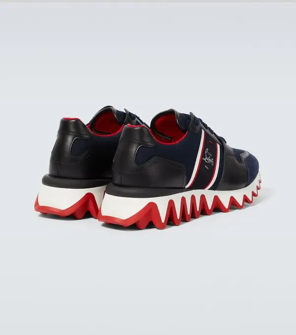 CHRISTIAN LOUBOUTIN Nastroshark Sneakers - Blue