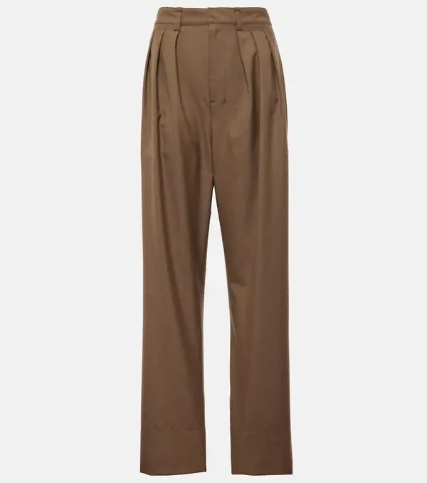 LEMAIRE High-rise Straight Pants