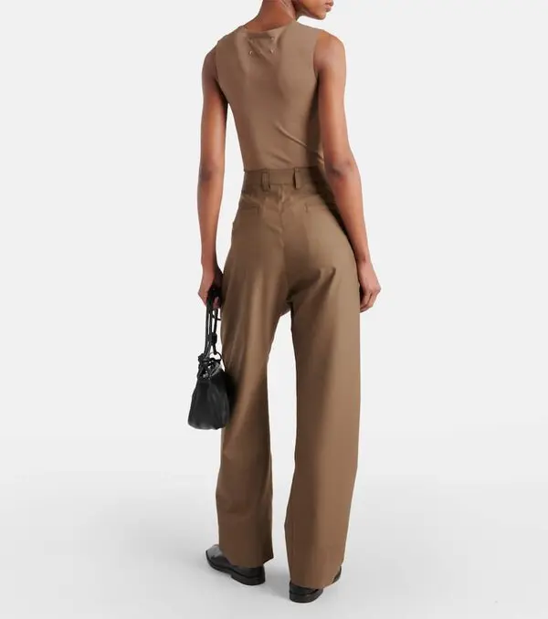 LEMAIRE High-rise Straight Pants