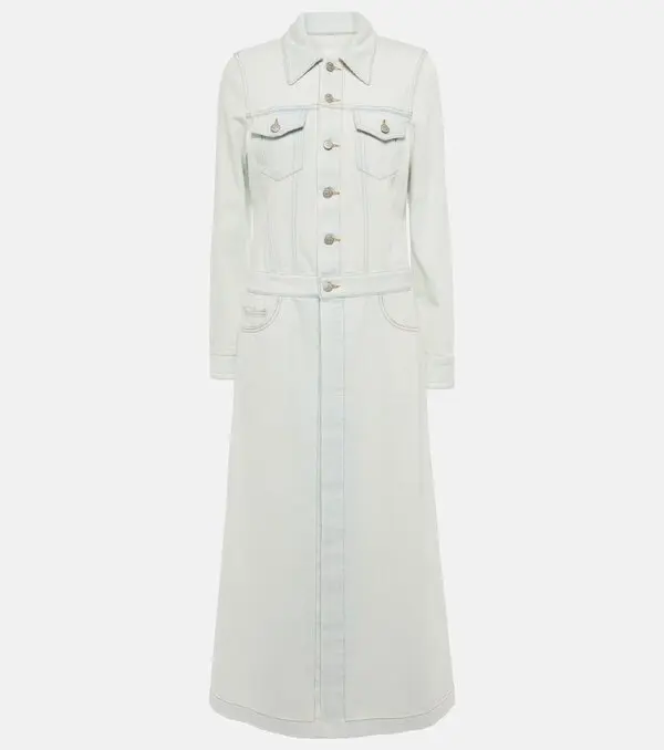 MAISON MARGIELA Denim Coat - Blue