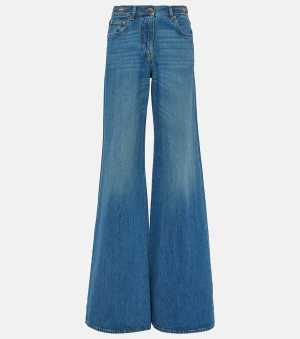 Versace Medusa '95 High-rise Flared Jeans