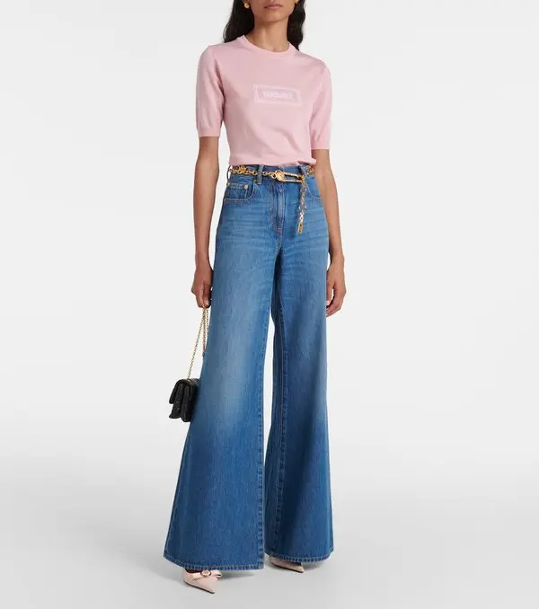 Versace Medusa '95 High-rise Flared Jeans