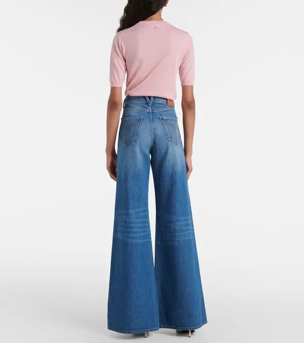 Versace Medusa '95 High-rise Flared Jeans