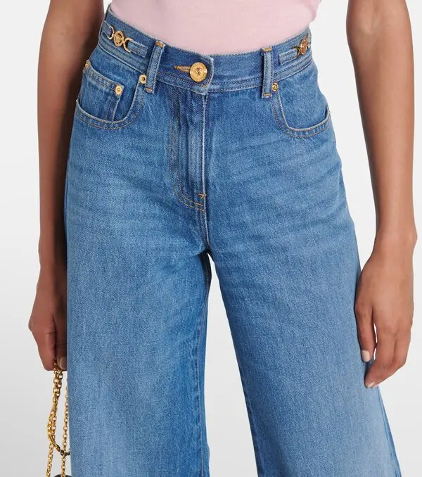 Versace Medusa '95 High-rise Flared Jeans