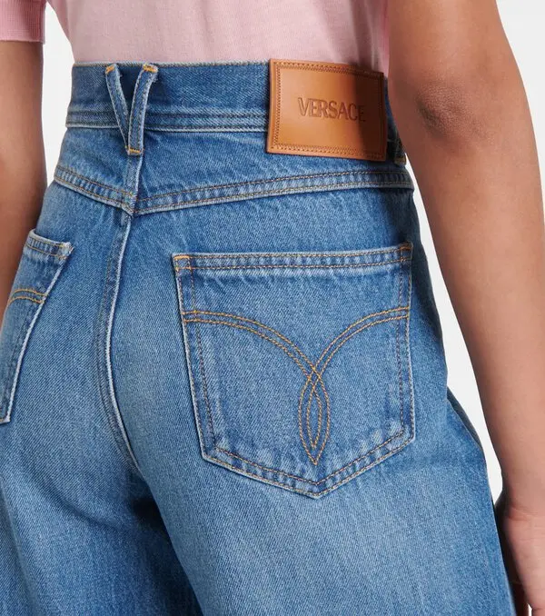 Versace Medusa '95 High-rise Flared Jeans