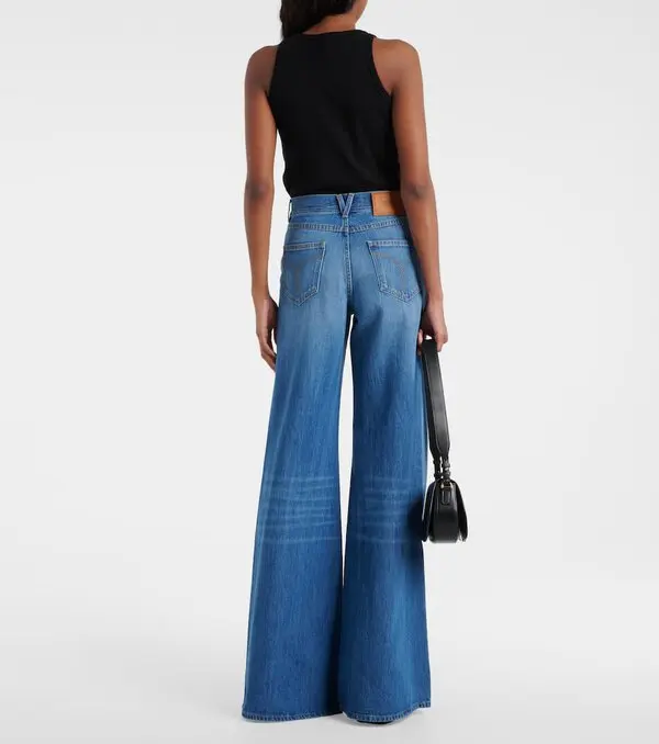 Versace Medusa '95 High-rise Flared Jeans