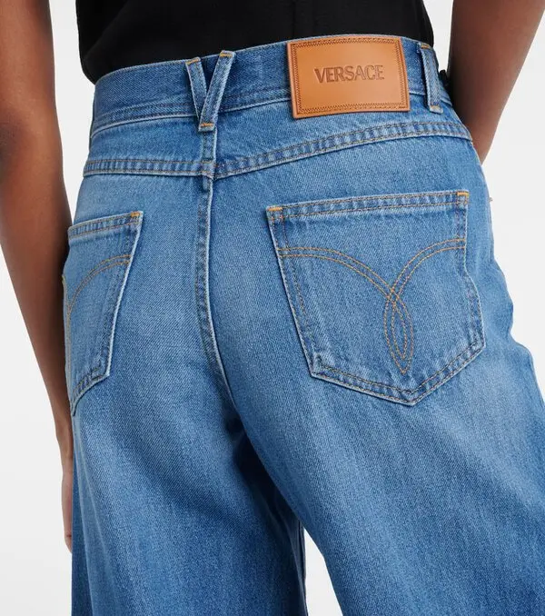 Versace Medusa '95 High-rise Flared Jeans