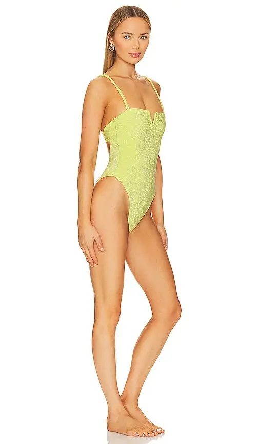 LOVERS AND FRIENDS One Piece With Metallic Threading And Convertible Straps