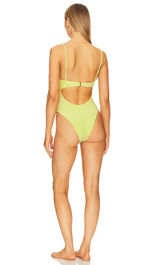 LOVERS AND FRIENDS One Piece With Metallic Threading And Convertible Straps