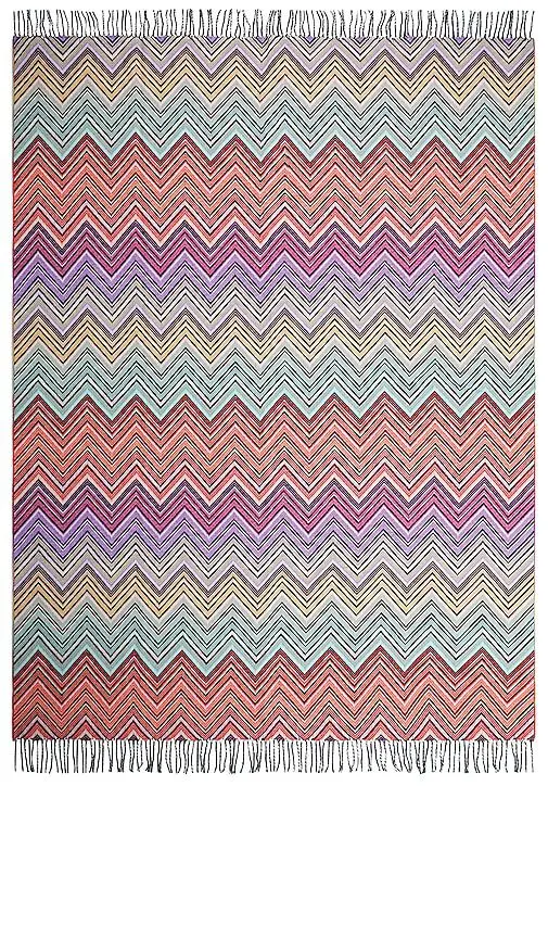 Missoni Perseo Throw In Purple - N,a
