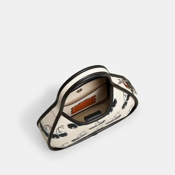 COACHTOPIA Ergo Shoulder Bag In Leather With Cherry Print