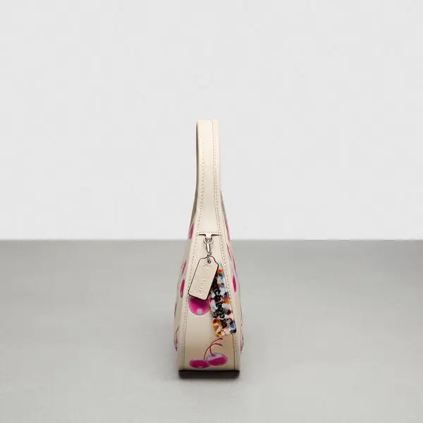 COACHTOPIA Ergo Shoulder Bag In Leather With Cherry Print