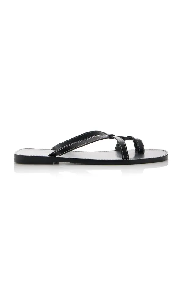 THE ROW Link Leather Sandals