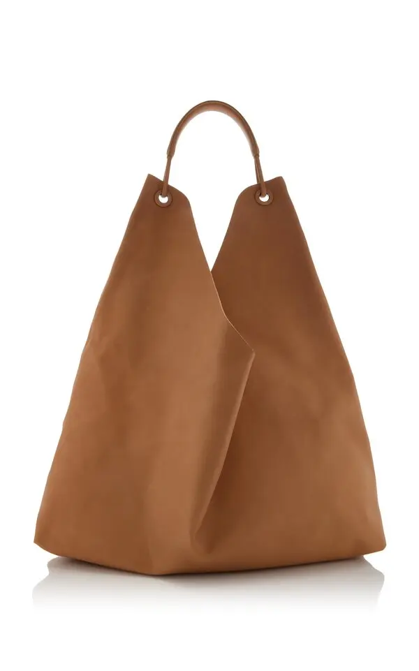 THE ROW Bindle 3 Leather Hobo Bag