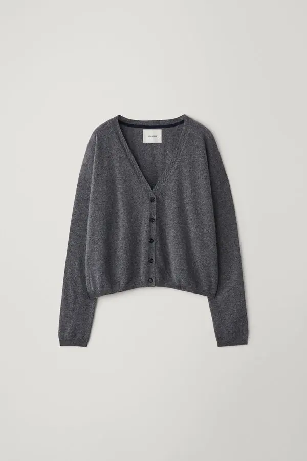 LISA YANG The Abby Cashmere Cardigan - Graphite