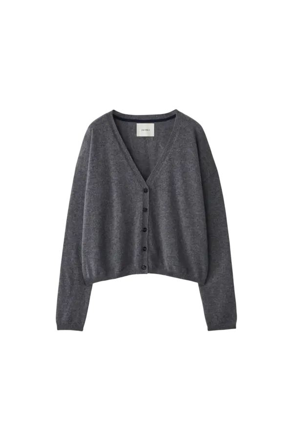 LISA YANG The Abby Cashmere Cardigan - Graphite