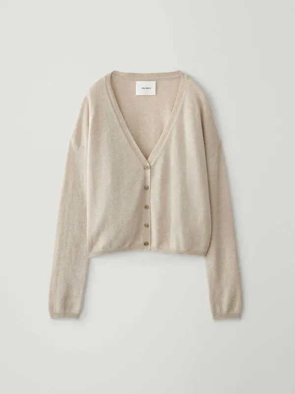 LISA YANG The Abby Cashmere Cardigan - Sand