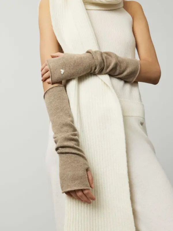 LISA YANG Aspen Arm Warmers - Mole