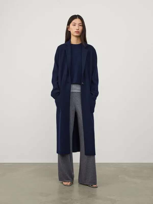 LISA YANG Amie Coat - Navy
