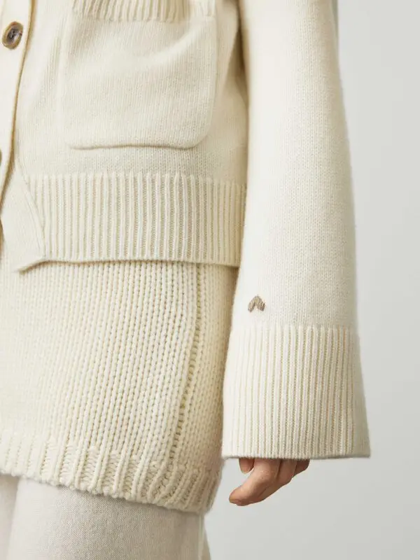 LISA YANG STORE The Danni Cashmere Cardigan - Cream