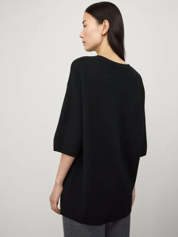 LISA YANG Camille Sweater - Black