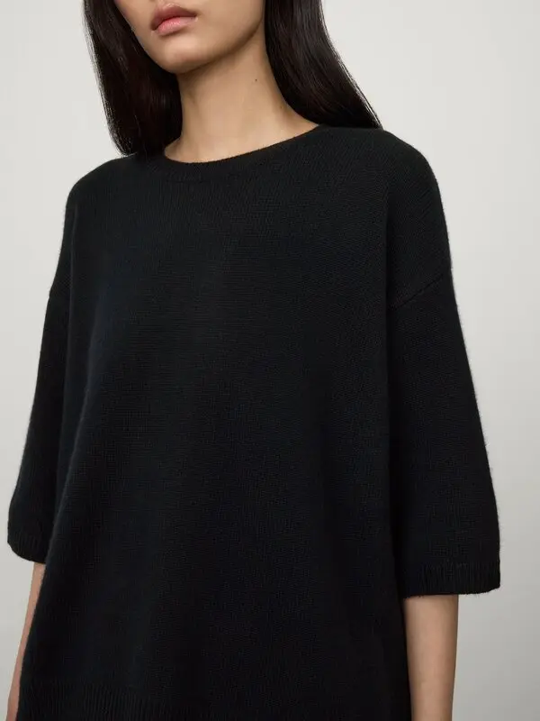 LISA YANG Camille Sweater - Black
