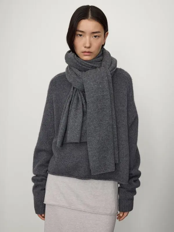 LISA YANG STORE The Paris Scarf - Graphite