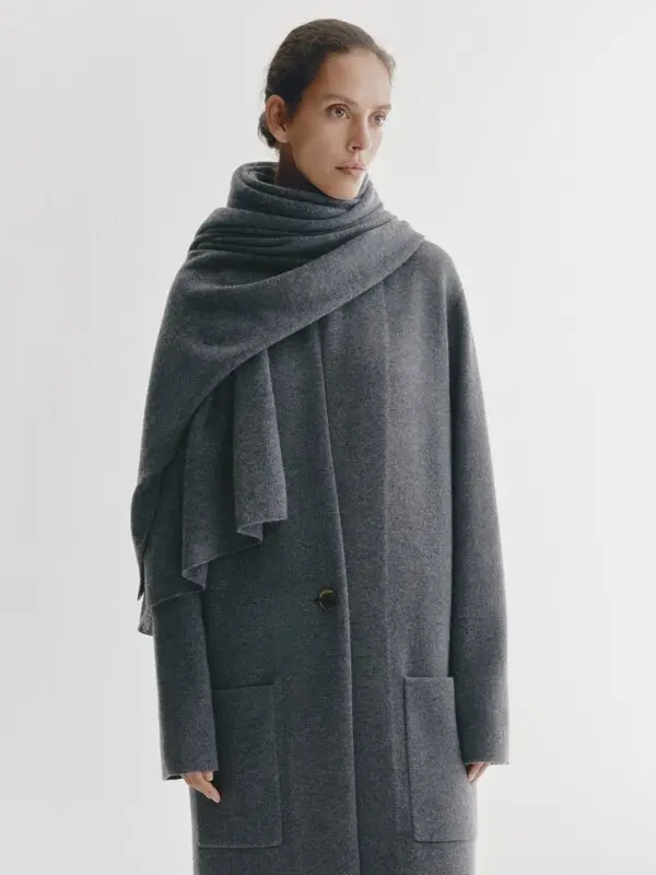 LISA YANG Paris Scarf - Graphite