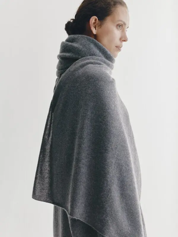LISA YANG Paris Scarf - Graphite