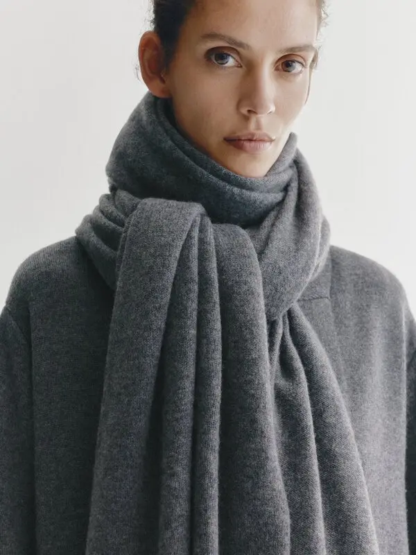 LISA YANG Paris Scarf - Graphite