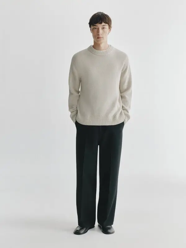 LISA YANG The Kristian Sweater - Oyster