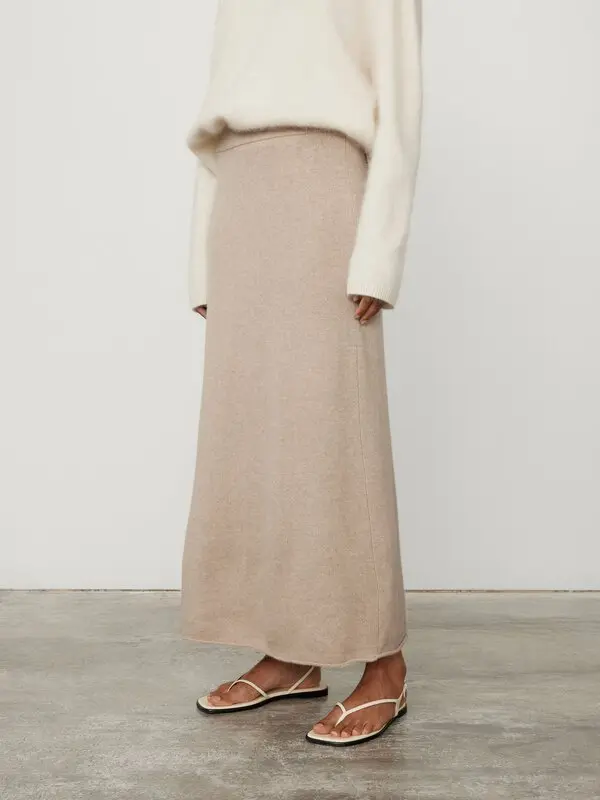 LISA YANG STORE The Elin Skirt - Sand