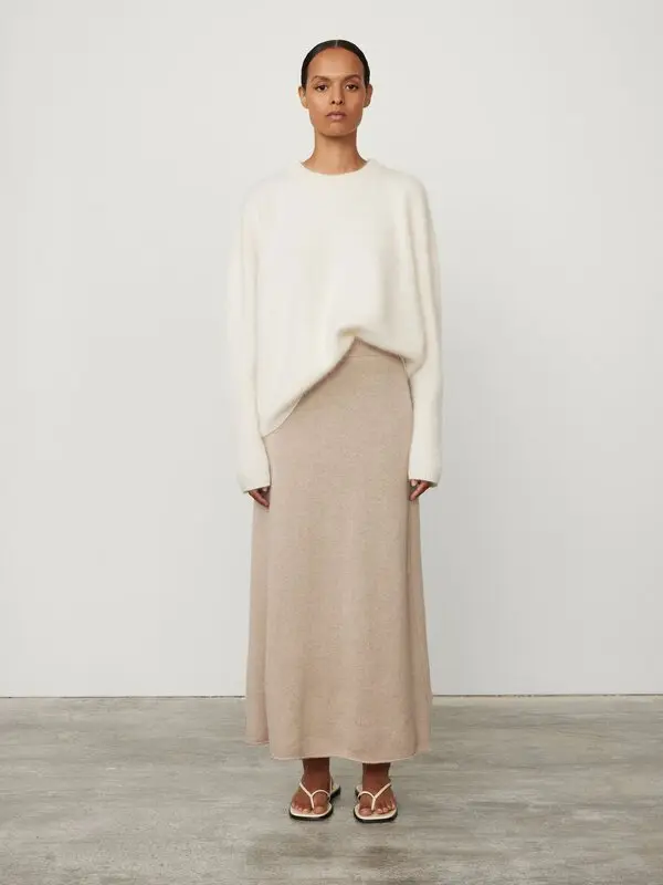 LISA YANG STORE The Elin Skirt - Sand