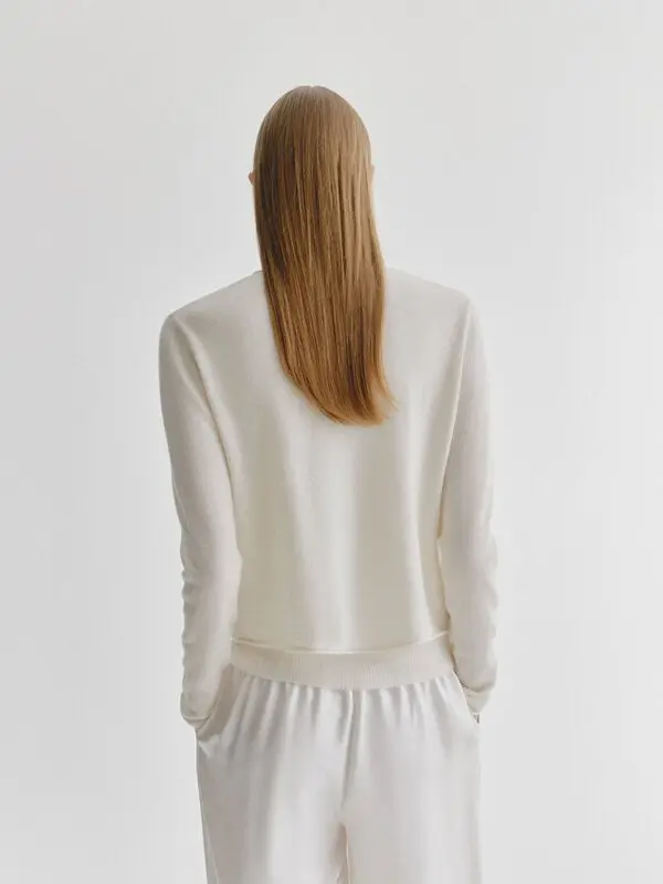 LISA YANG Ida Sweater - Cream