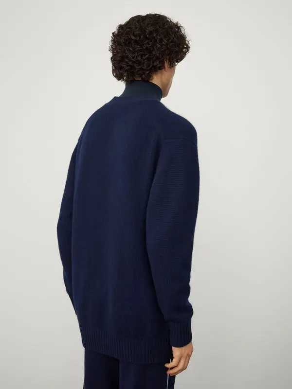 LISA YANG STORE The Wilson Cashmere Cardigan - Navy