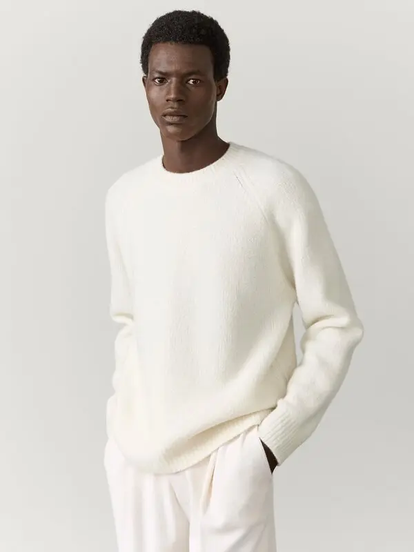 LISA YANG Zion Bouclé Cashmere Sweater - Boucle