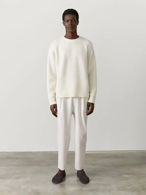 LISA YANG Zion Bouclé Cashmere Sweater - Boucle